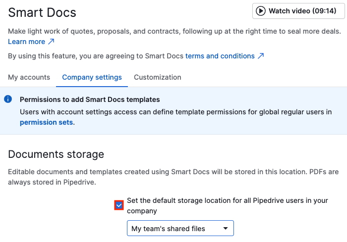 Where are my documents stored? - Knowledge Base | Pipedrive